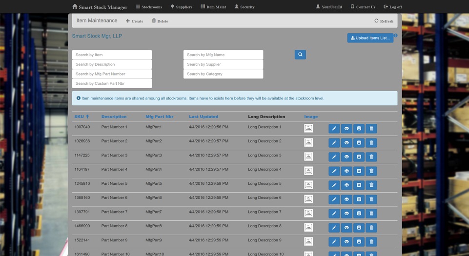 Home - Smart Stock Manager